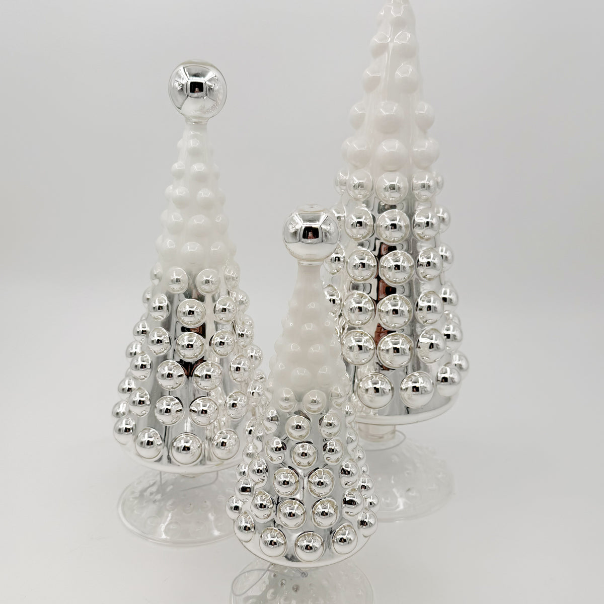 25-Cody Foster Hobnail Tree-Silver – EK Home