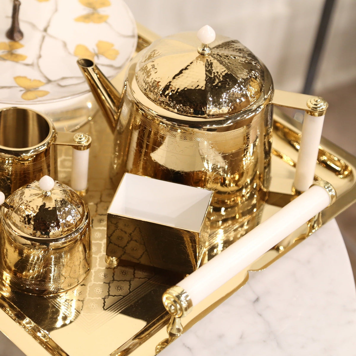 Michael Aram Gold Palace Tea Set | EK Home – EK Home