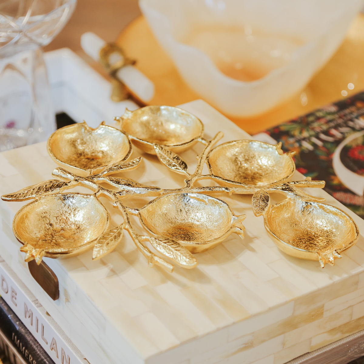 Michael Aram Pomegranate Sedar Plate – EK Home