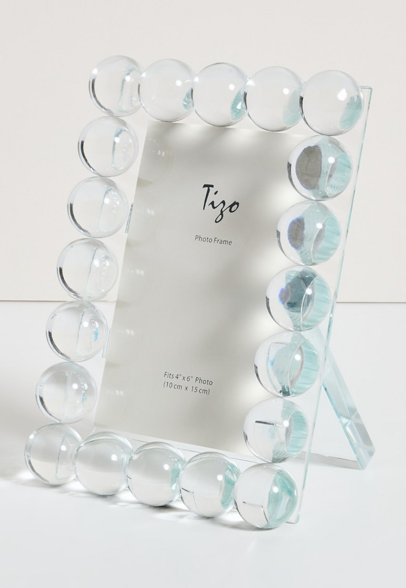 4x6 Single Ball Crystal Frame – EK Home